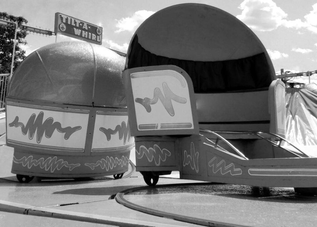 Tilt-a-whirl PHOTO PRINT/POSTER, Carnival, County Fair, Summer - Etsy