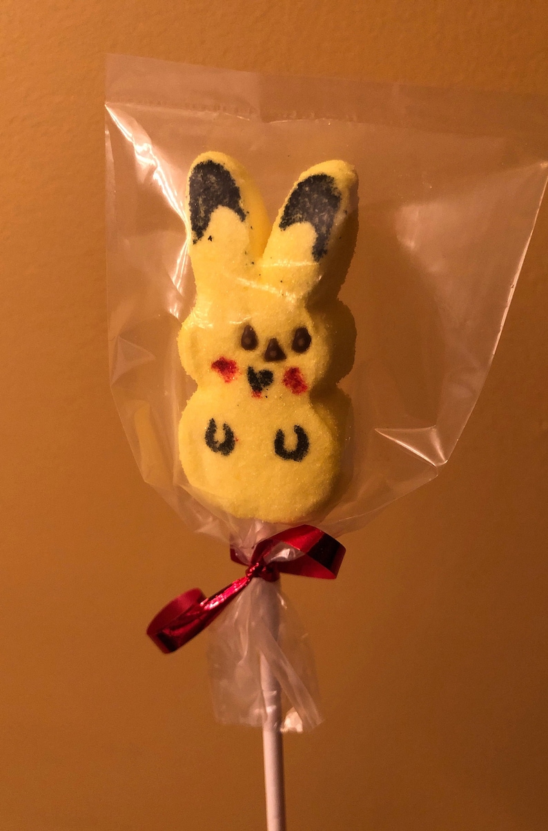 Pokémon Pikachu Marshmallow Lollipops (12 Ct) - Etsy