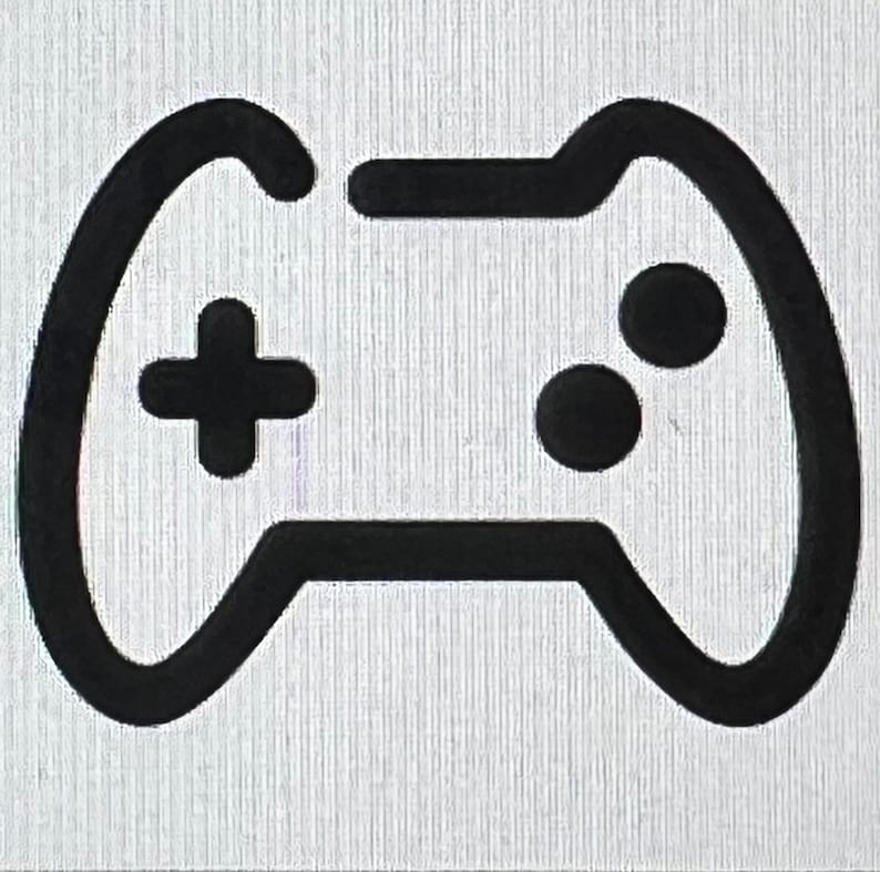 Gaming Stencil Bundle Level up Stencil Wifi Stencil Game Controller ...