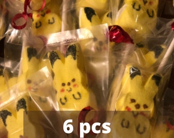 Pokémon Pikachu Marshmallow Lollipops 12 Ct - Etsy