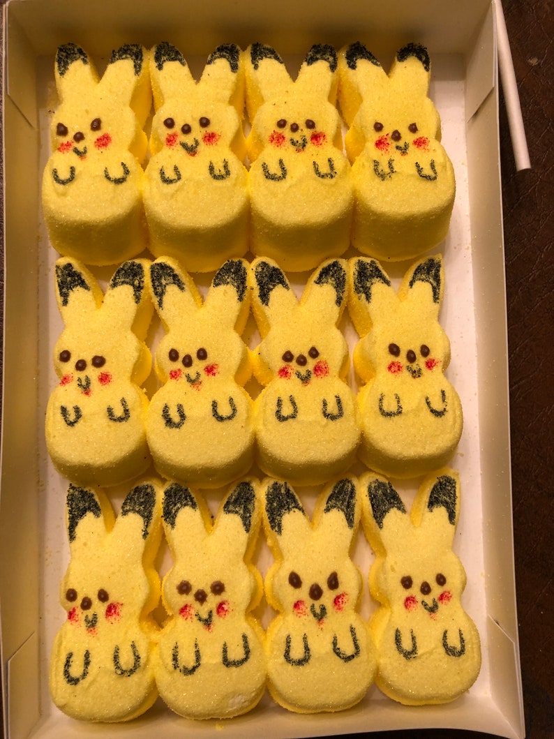 Pokémon Pikachu Marshmallow Lollipops 12 Ct - Etsy