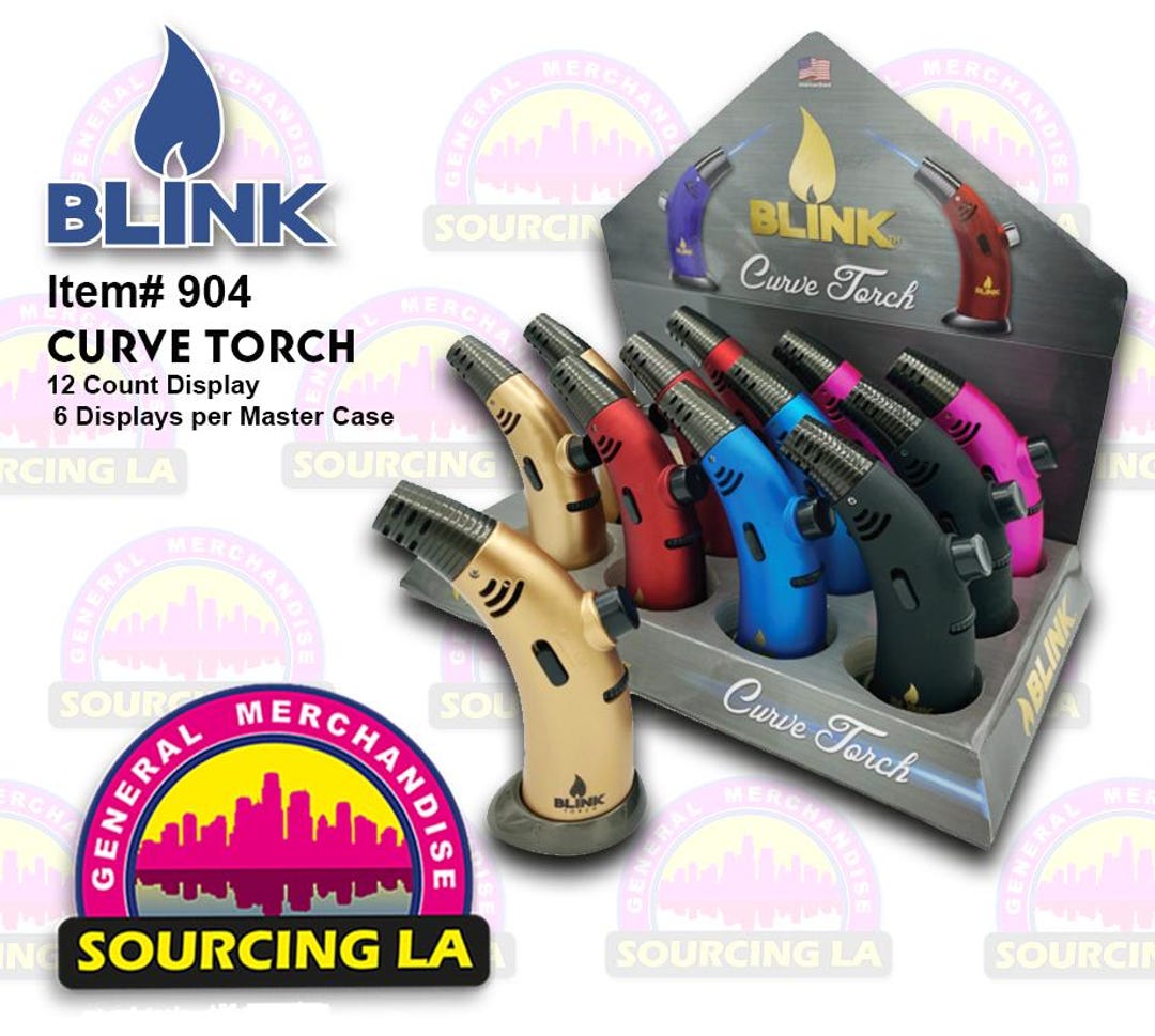 BLINK CURVE TORCH 12ct Display - Etsy