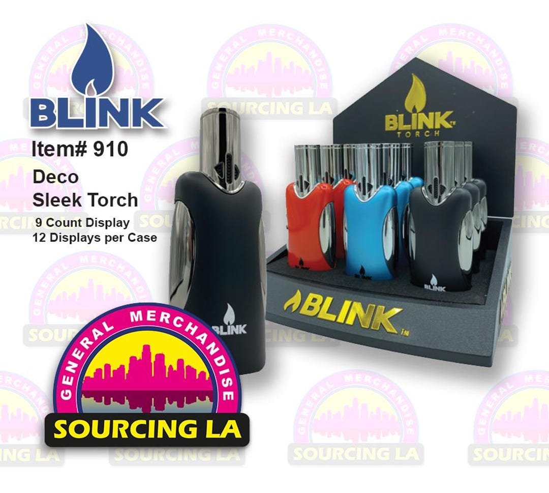 Blink Deco Sleek / QUAD FLAME TORCH - 9 Ct Display - Etsy