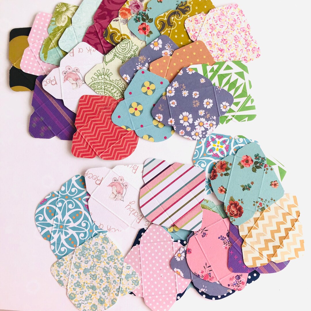 20 Mini Envelope Die Cuts Random Mix - Etsy