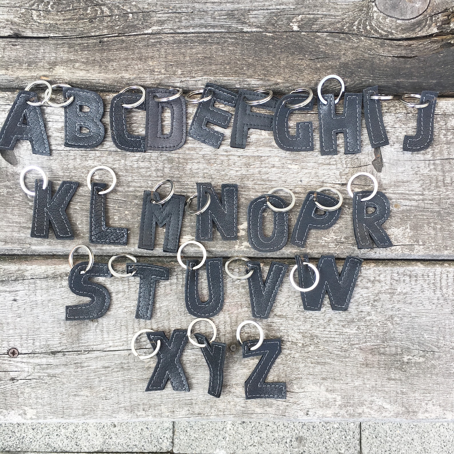 M Letter Key Chain - Etsy