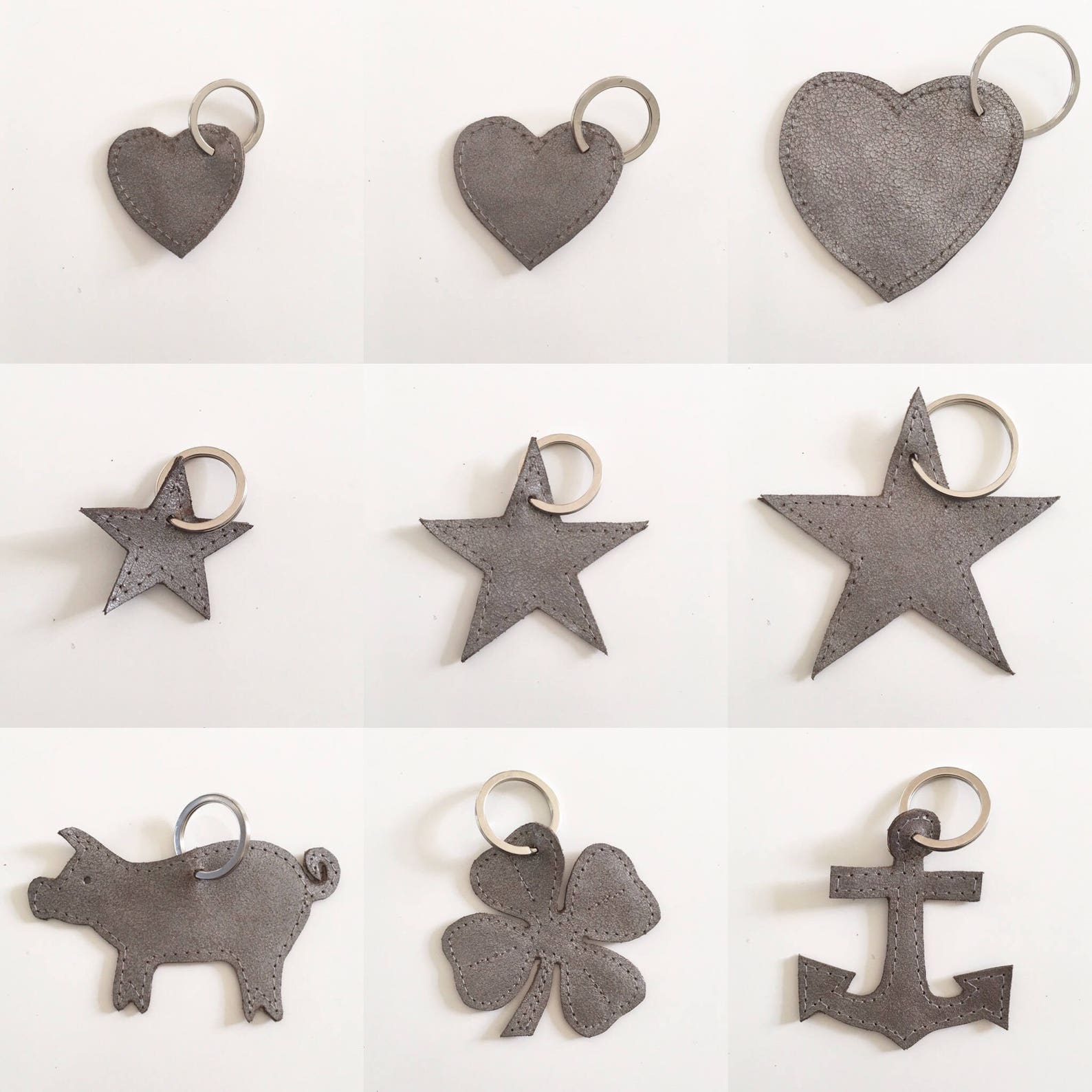 M Letter Key Chain | Etsy