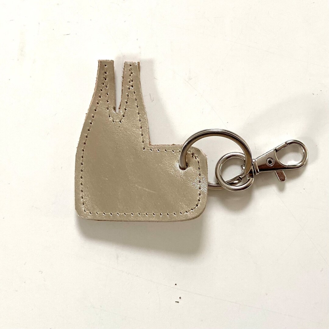Cologne Cathedral Gold Pendant Made of Leather Keychain - Etsy