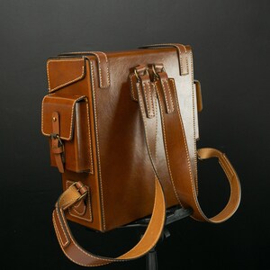 Leather Backpack, Toshiro Custom Backpack, Handmade Backpack, Men ...