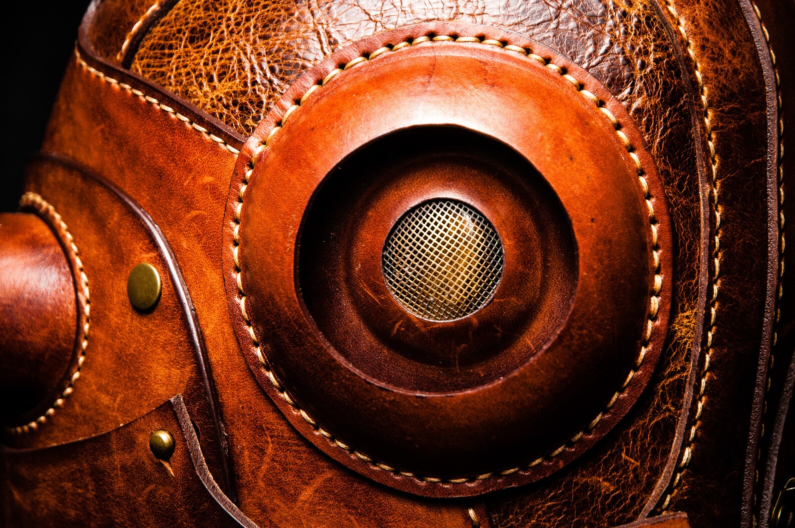 Dust Angel Skull Helmet Steampunk Industrial, Leather Helmet and Mask ...