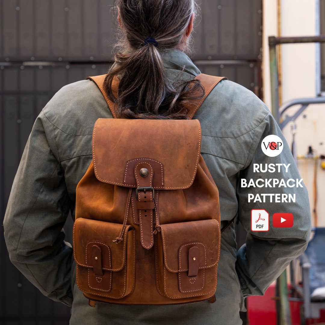 PDF Pattern for Rusty Backpack and Instructional Video by Vasile and ...