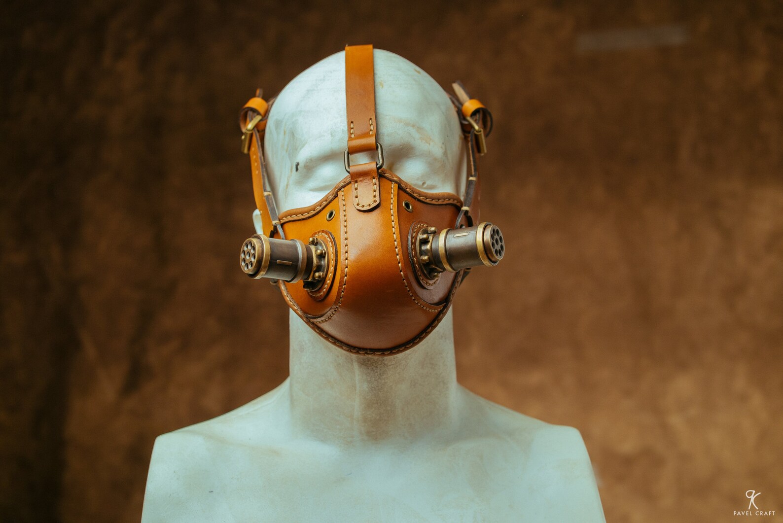 Leather Steampunk Respirator Gas Mask - Etsy