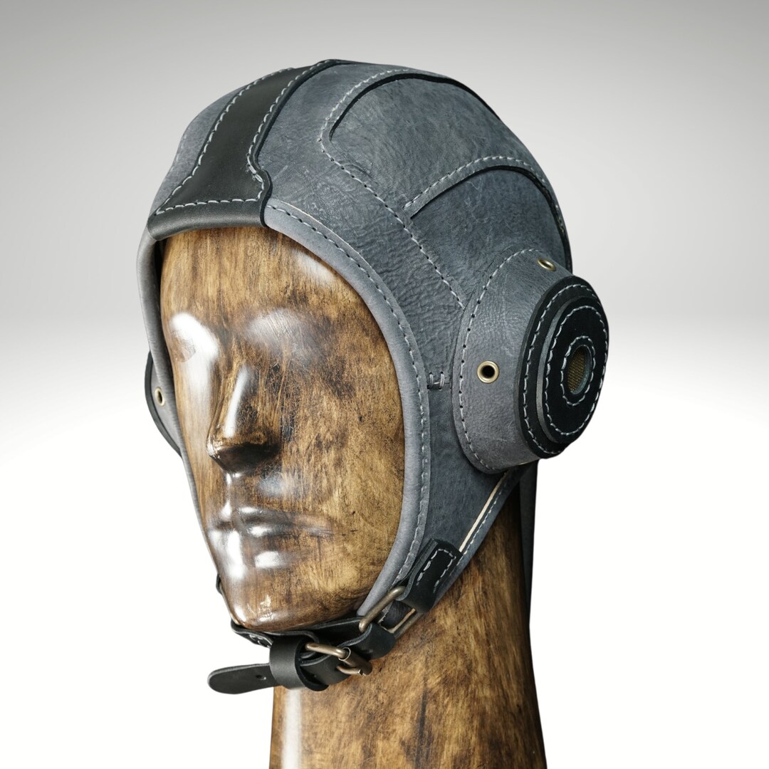 Steampunk Aviator Cap, Helmet, Leather Aviator Cap - Etsy