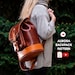 Toshiro Leather Backpack, PDF Pattern, Video Instructions, Leather ...