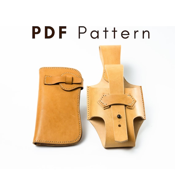 Leather Biker Wallet Pattern