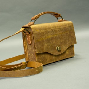 PDF Pattern for Amber Mini Bag, Mini Crossbody, Shoulder Bag, Leather ...