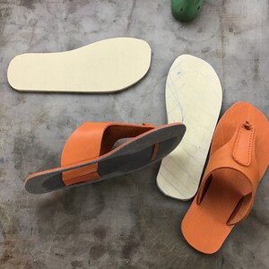 PDF Pattern+vector for Leather Flip Flops, Video Tutorial, DIY Leather ...