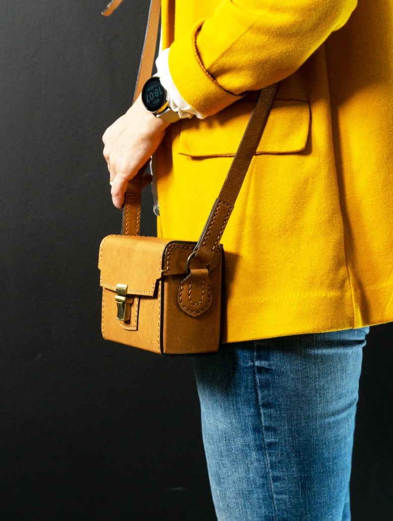 Leather Camera Case Pattern PDF Pattern Leather DIY Leather - Etsy