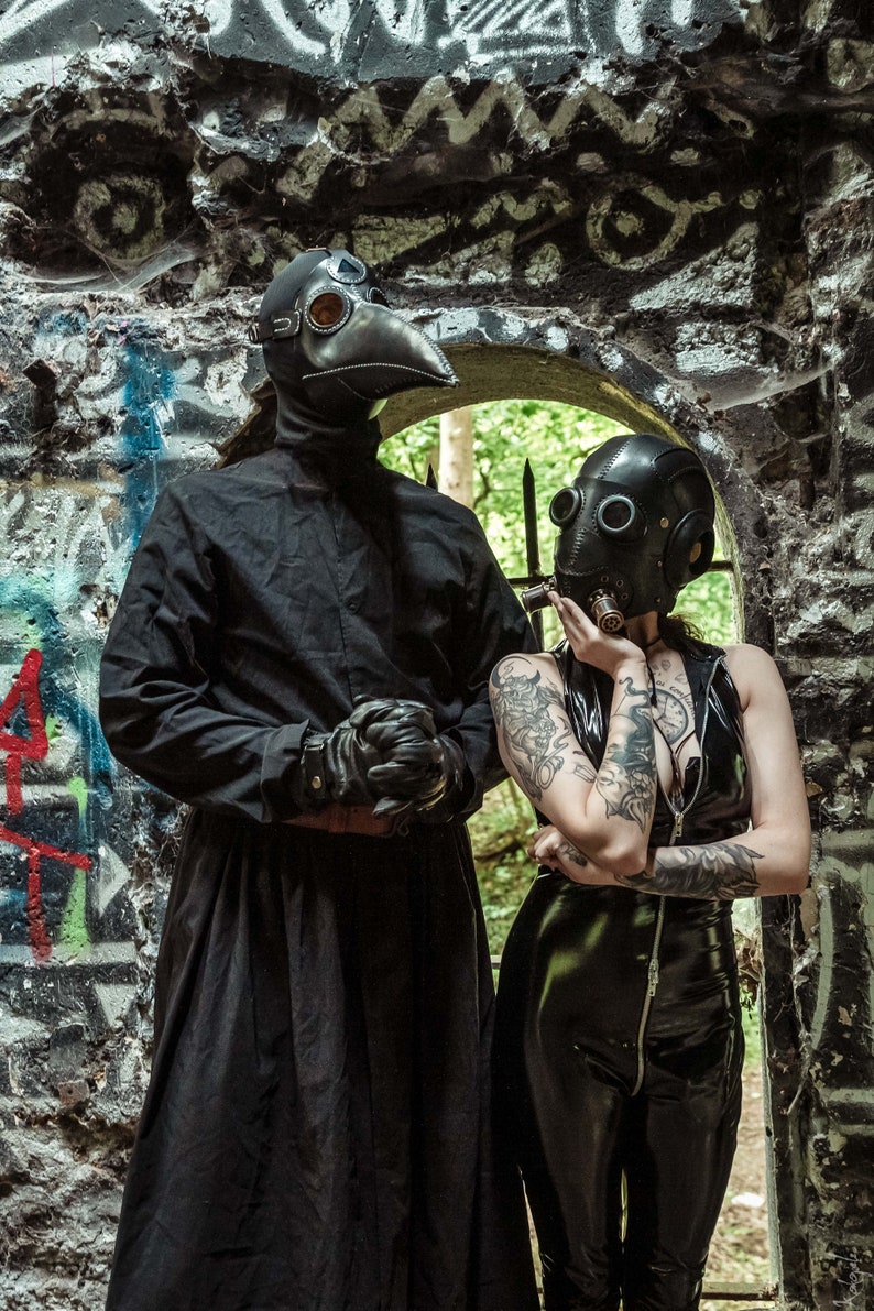 Plague Doctor Mask PDF Pattern Video Tutorial Halloween DIY - Etsy ...