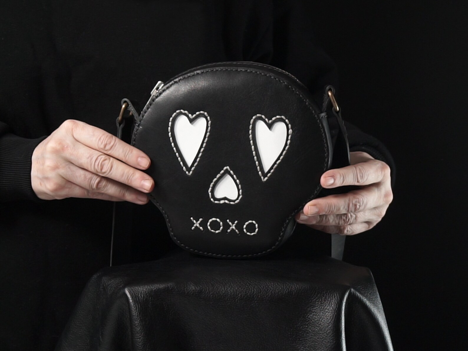 Skull Leather Bag Pattern PDF Pattern & Instructional Video | Etsy