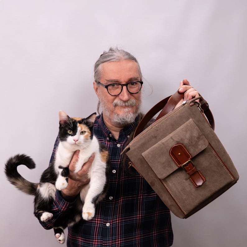PDF + VIDEO + DXF Grayson Messenger Bag Leather Pattern - Etsy UK