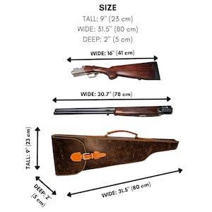 PDF Pattern, DXF for Rifle Scabbard, Gun Case, DIY Gift, Leather ...