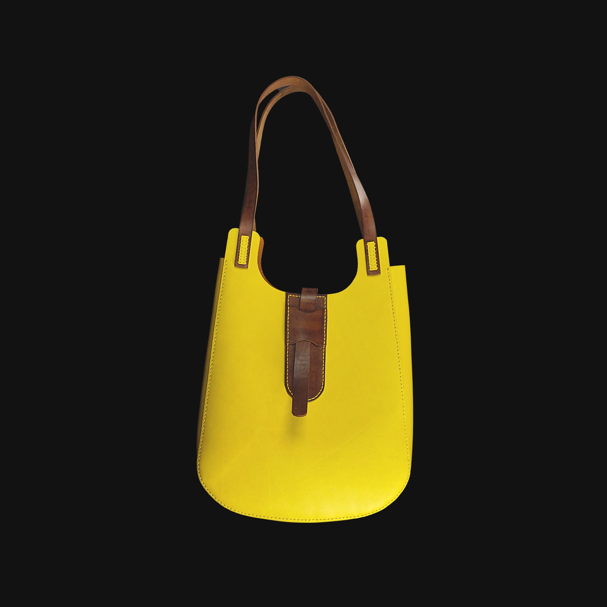 Mia Tote Bag Pattern Large Leather Shopping Bag PDF Pattern - Etsy