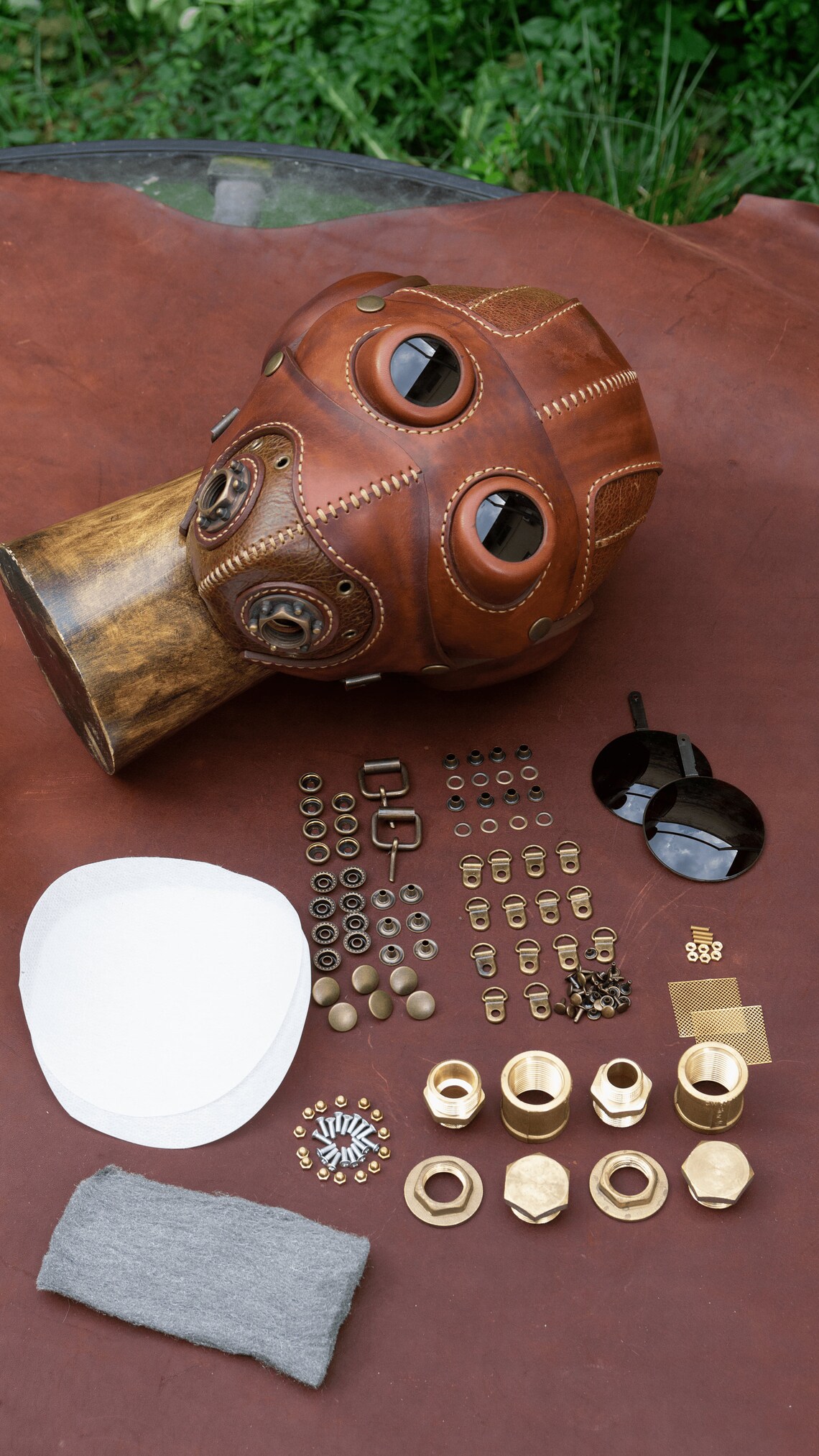 Hardware Kit for Dust Angel Leather Mask - Etsy