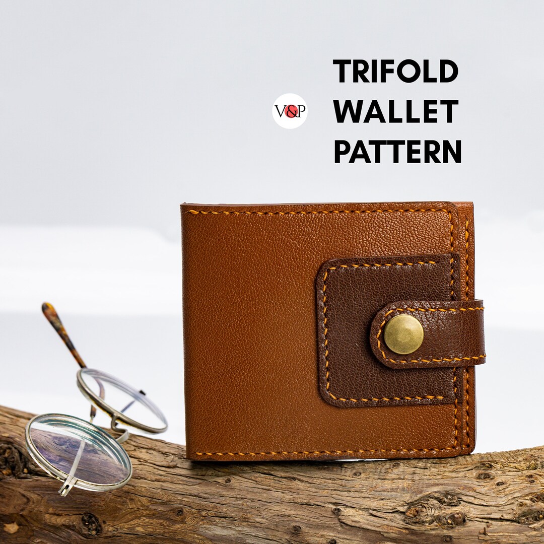 PDF Pattern for Trifold Wallet No 2 and Instructional Video by Vasile ...
