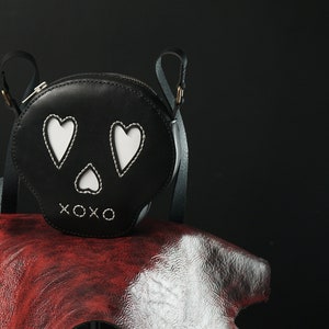 Skull Leather Bag Pattern PDF Pattern & Instructional Video | Etsy