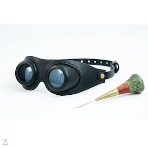 Leather Goggles | Cosplay Goggles | Cyberpunk Goggles | 3D Molded ...