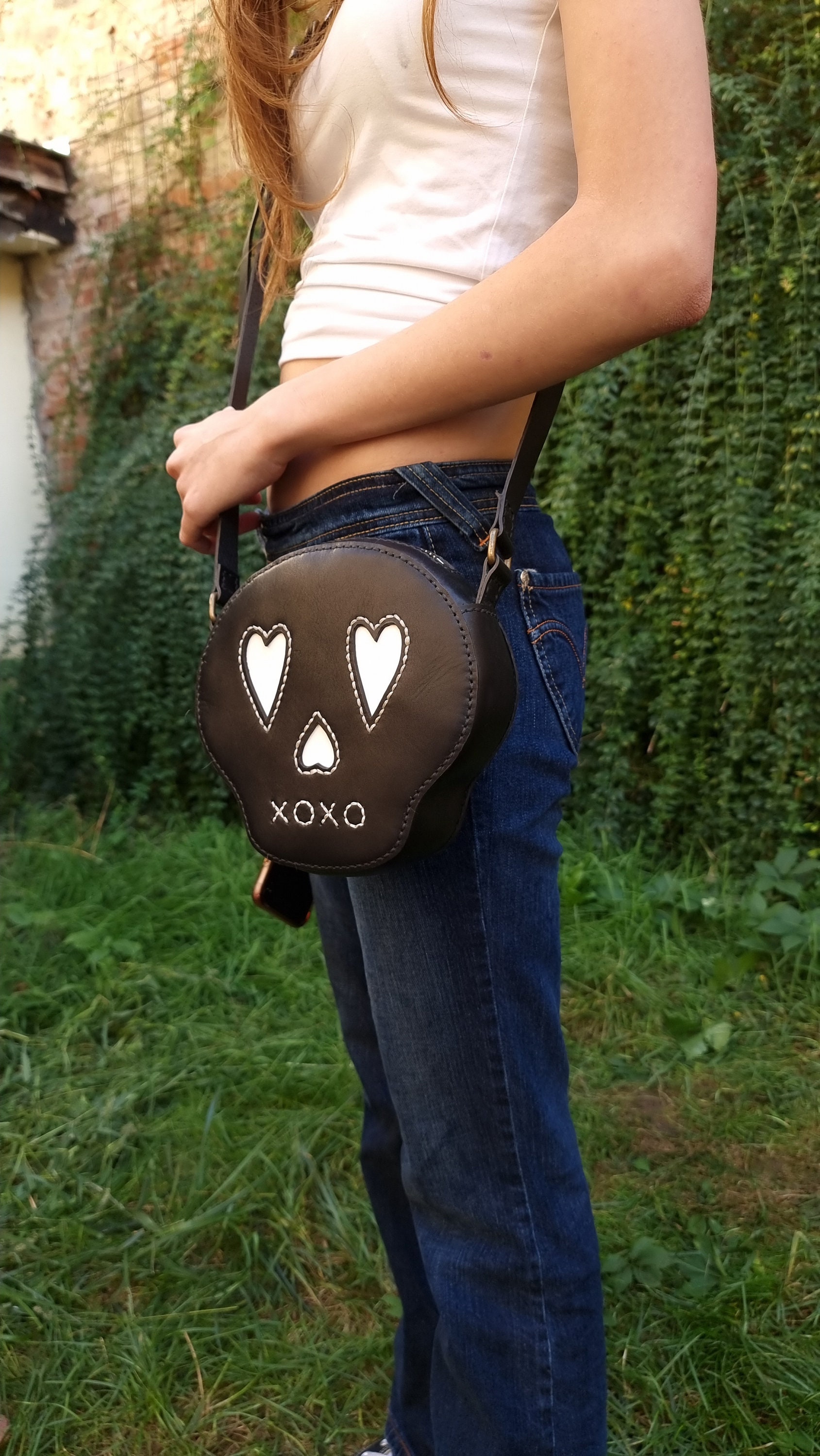 Skull Leather Bag Pattern PDF Pattern & Instructional Video - Etsy Canada