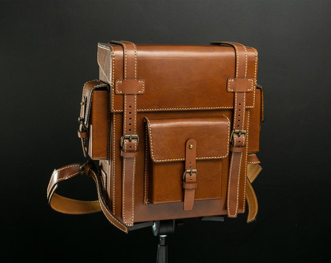 Leather Backpack, Toshiro Custom Backpack, Handmade Backpack, Men ...