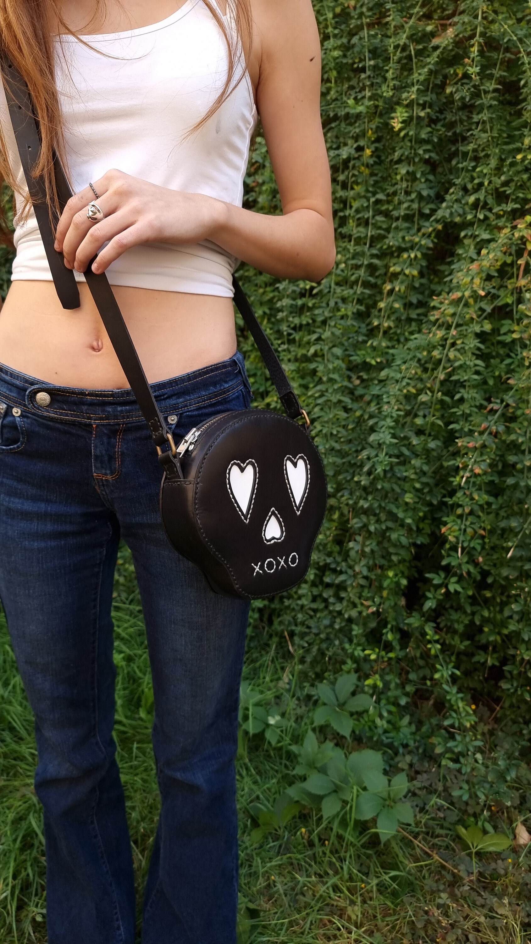 Skull Leather Bag Pattern PDF Pattern & Instructional Video - Etsy Canada