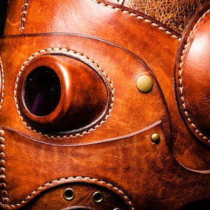 Dust Angel Leather Mask PDF Pattern With 3D Printed Molds, STL Files ...