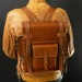 Toshiro Leather Backpack, PDF Pattern, Video Instructions, Leather ...