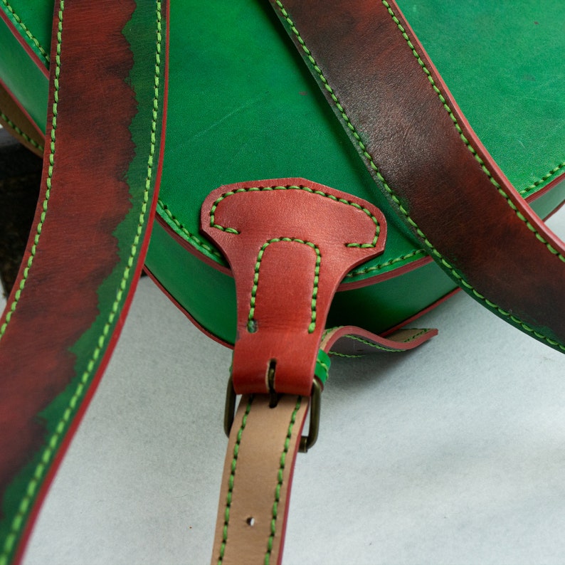 Elf Backpack Pattern Back to School Leather Rucksack PDF - Etsy