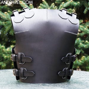 Leather Motorcycle Vest PDF Pattern, Biker Armor Vest, DIY Leather - Etsy