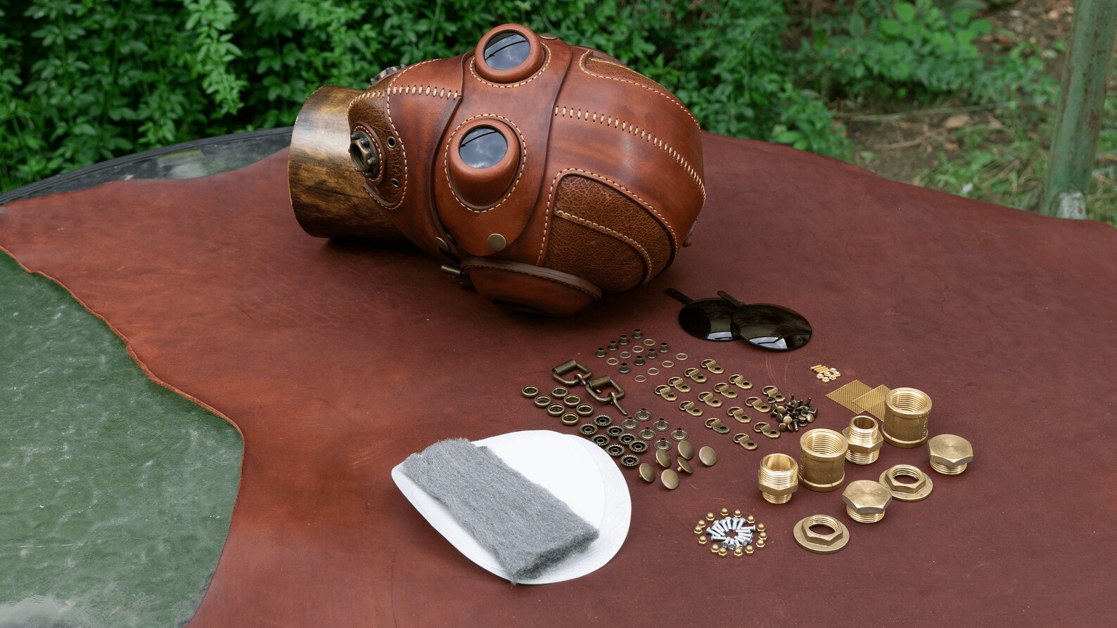 Hardware Kit for Dust Angel Leather Mask - Etsy