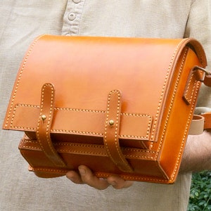 PDF Pattern Columbo Satchel, Leather Messenger Bag, Crossbody Bag, PDF ...