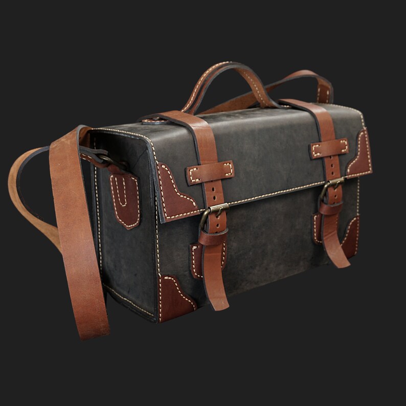 Leather Tool Box Carryall Tool Bag Handmade Heavy Duty - Etsy