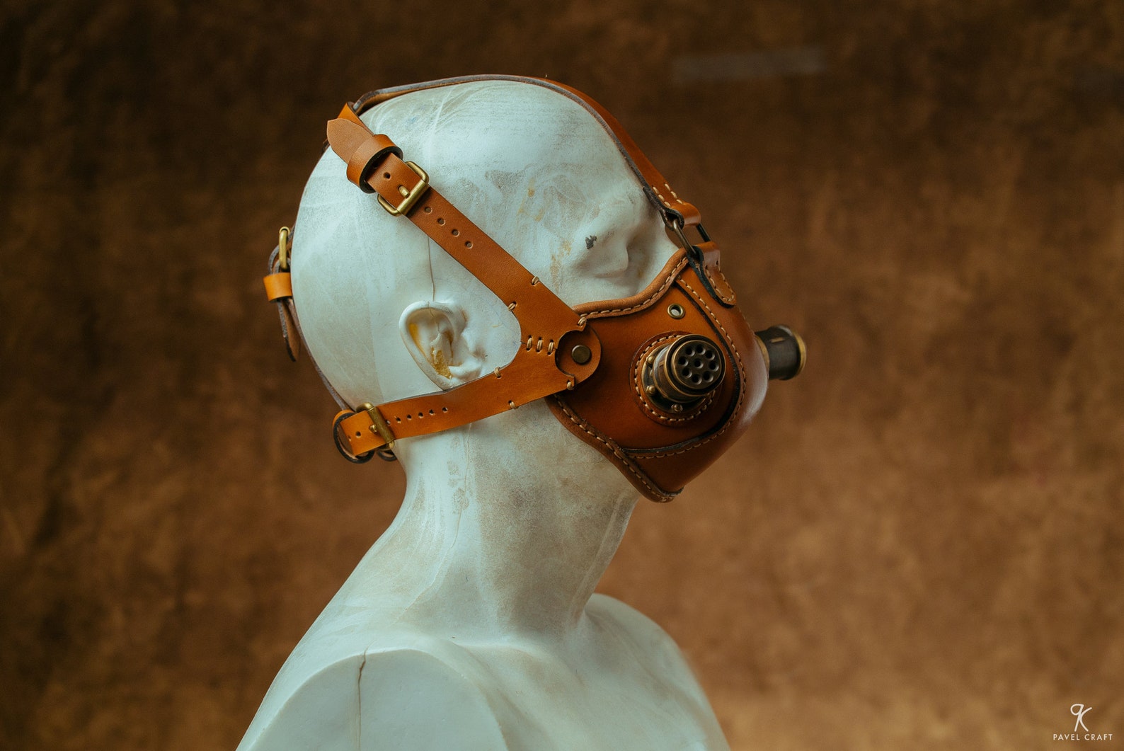 Leather Steampunk Respirator Gas Mask - Etsy