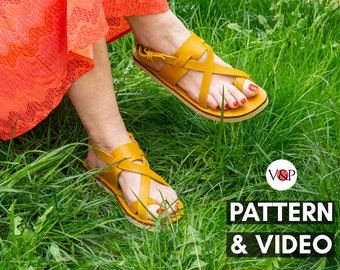 Sandals Pattern | Etsy