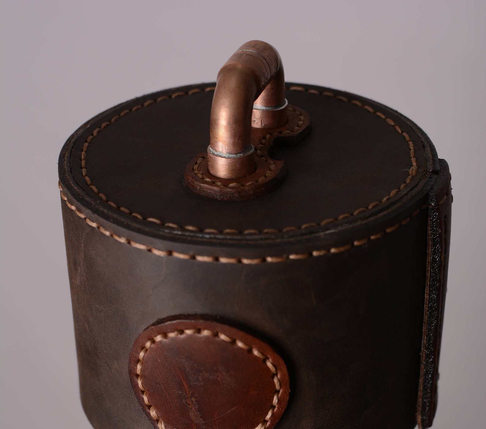 Steampunk Bag Architect Tube for Blueprint Leather Document | Etsy