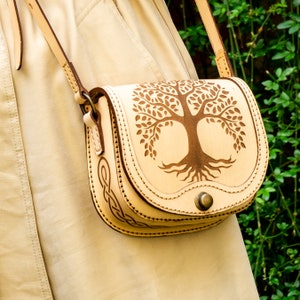 PDF Pattern+vector for Tree of Life Bag, Leather Purse, PDF Pattern ...