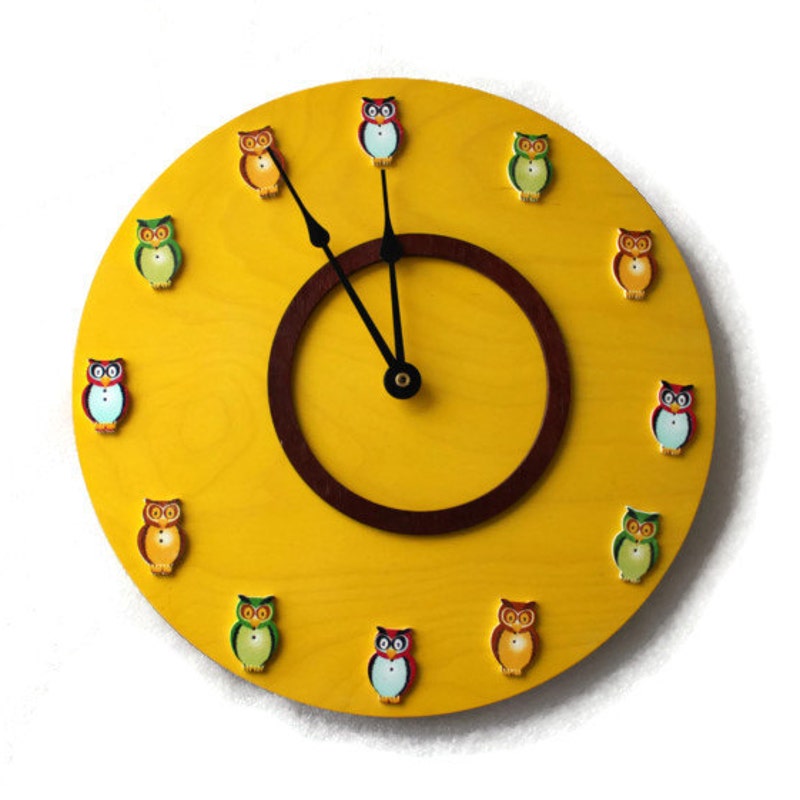 Children Wall Clock - Etsy