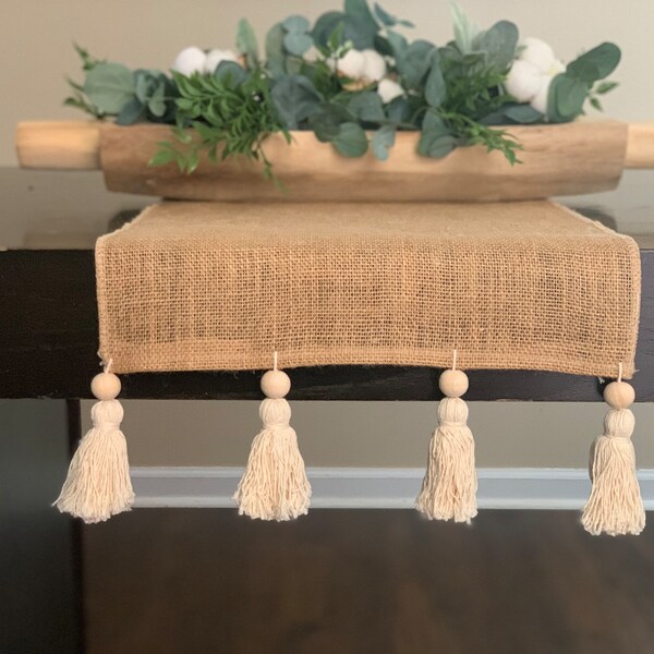 Burlap Table Runners - Etsy