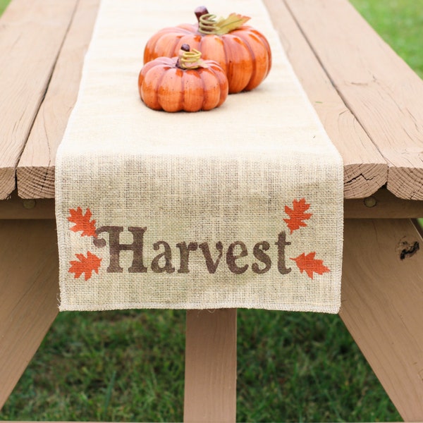 Harvest Table Runner - Etsy