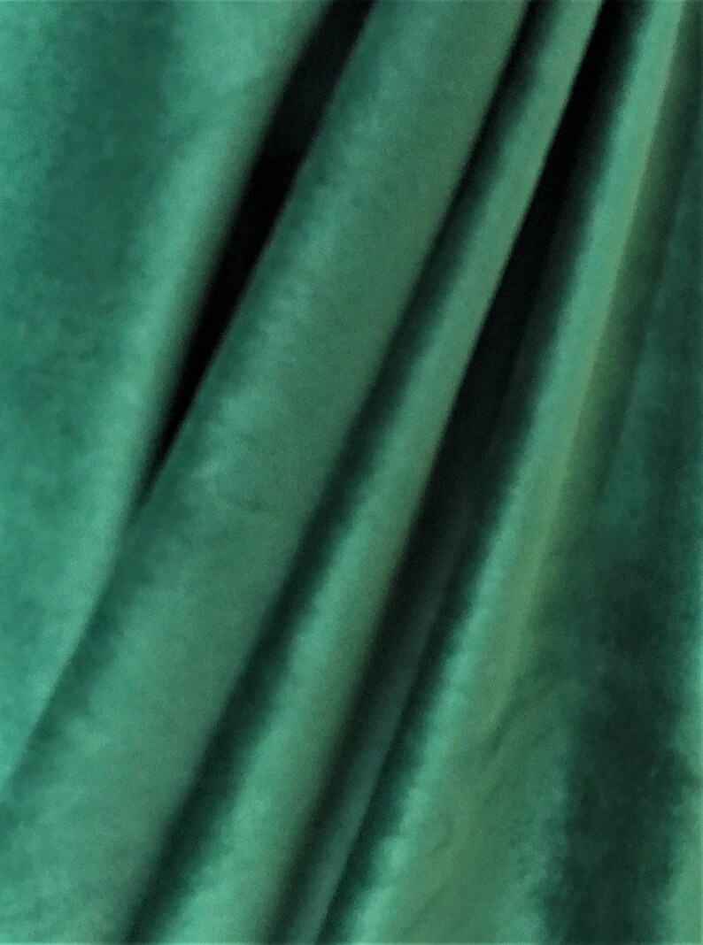 Emerald Green Velvet for Home Decor Emerald Velvet Fabric by - Etsy