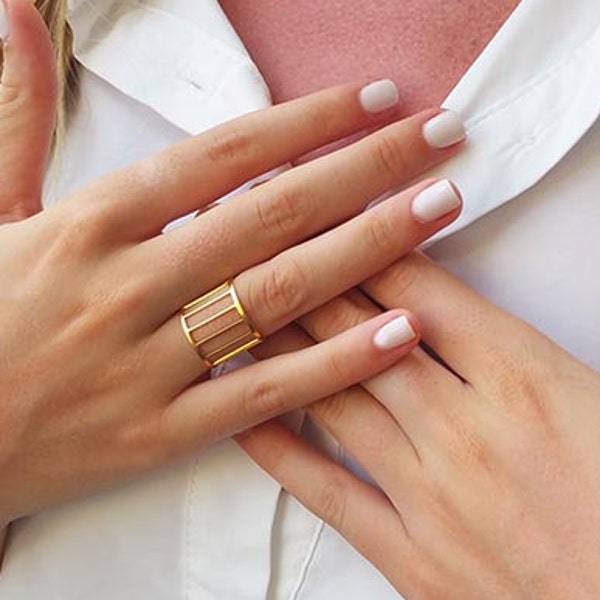Cage Ring - Etsy