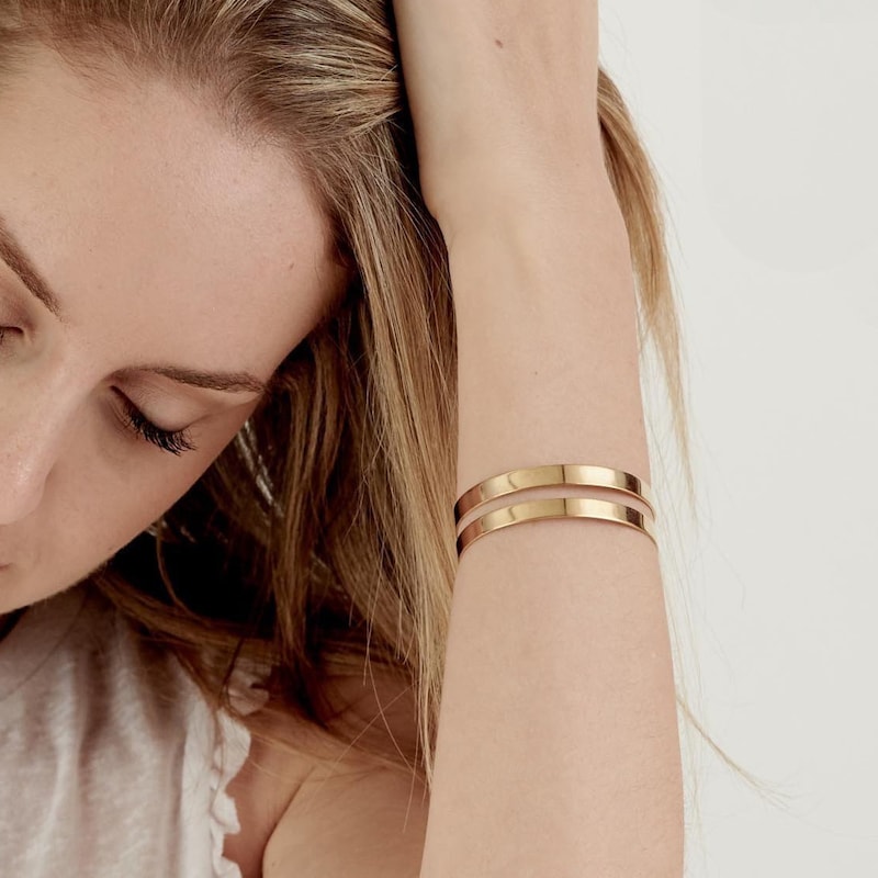 Gold Cuff Bracelet - Etsy